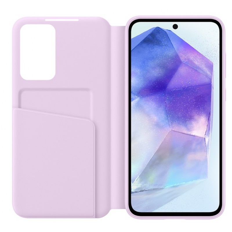 Θήκη Samsung Smart View Wallet Case EF-ZA356CVEGWW Samsung Galaxy A35 SM-A356 Lavender (Original)